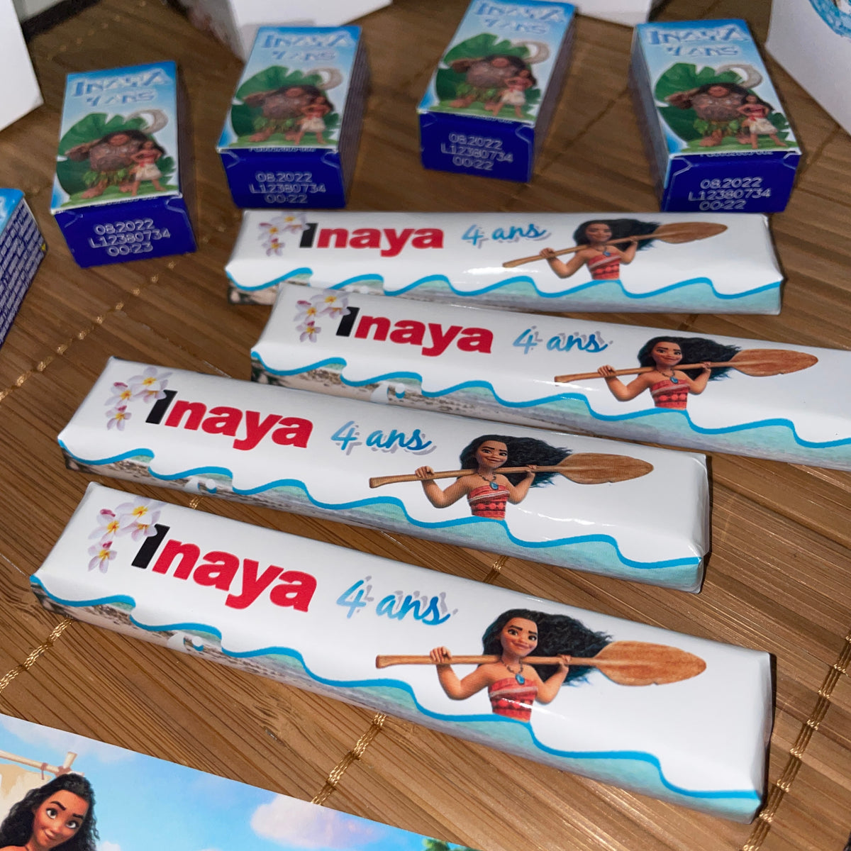 DÉCORATION ANNIVERSAIRE PERSONNALISÉ THÈME VAIANA – Sublim'Eventz